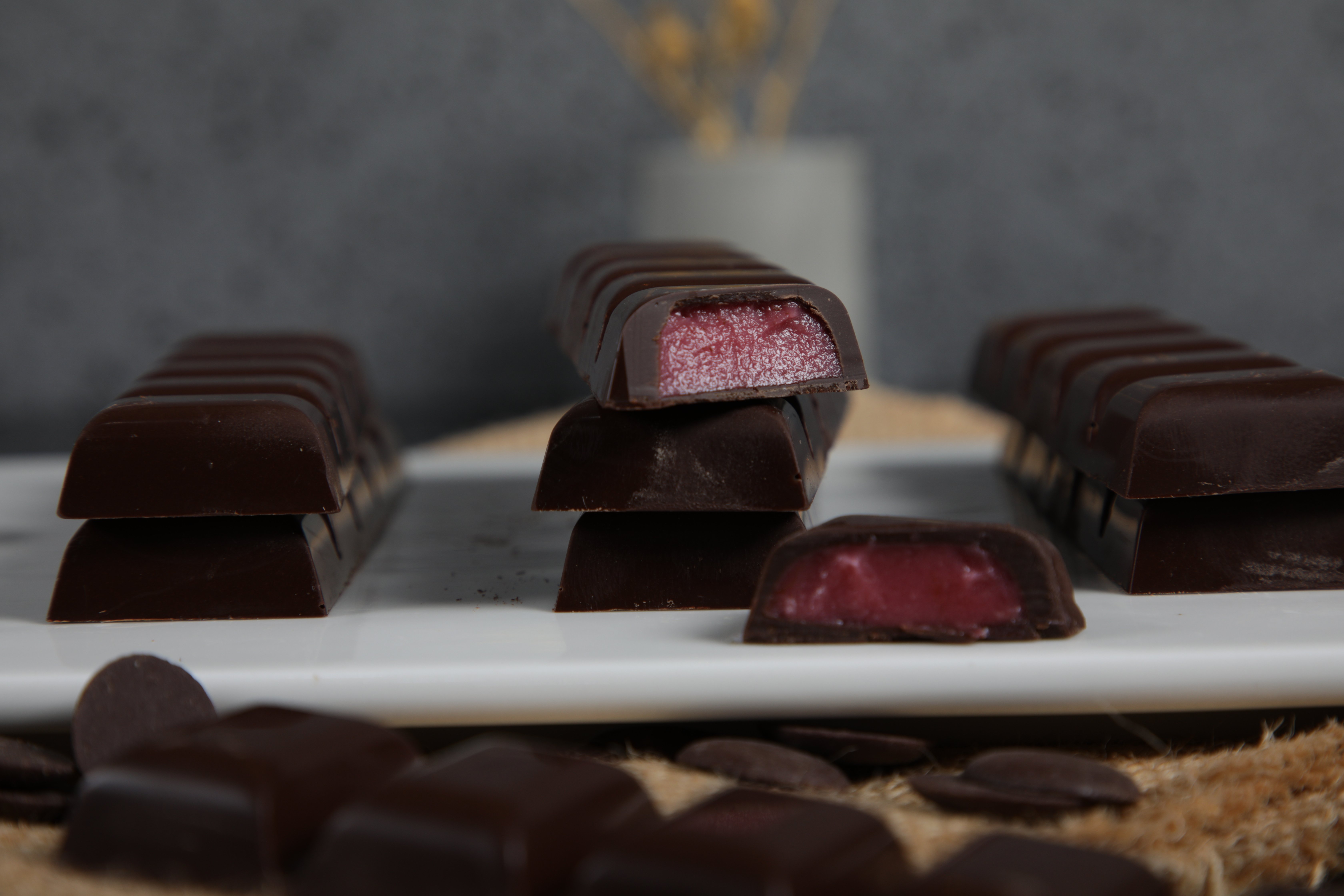 Raspberry Chocolate Bar | Embassy Chocolate