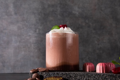 Cherry Milk Chocolate Frappe | Embassy Chocolate