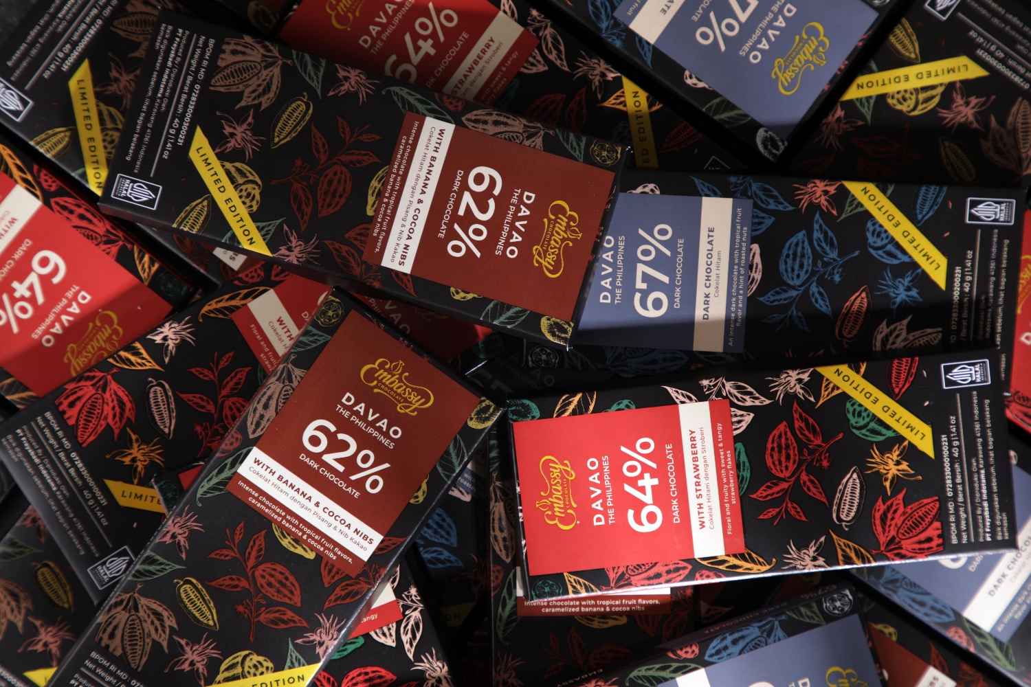 Buy Single Origin Dark Chocolate Bars - Embassy Davao