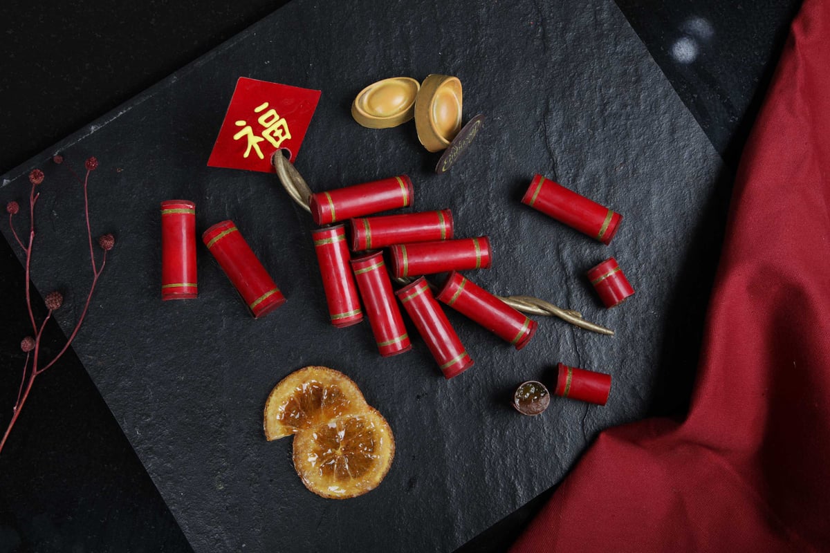 Good Fortune Firecrackers | Embassy Chocolate
