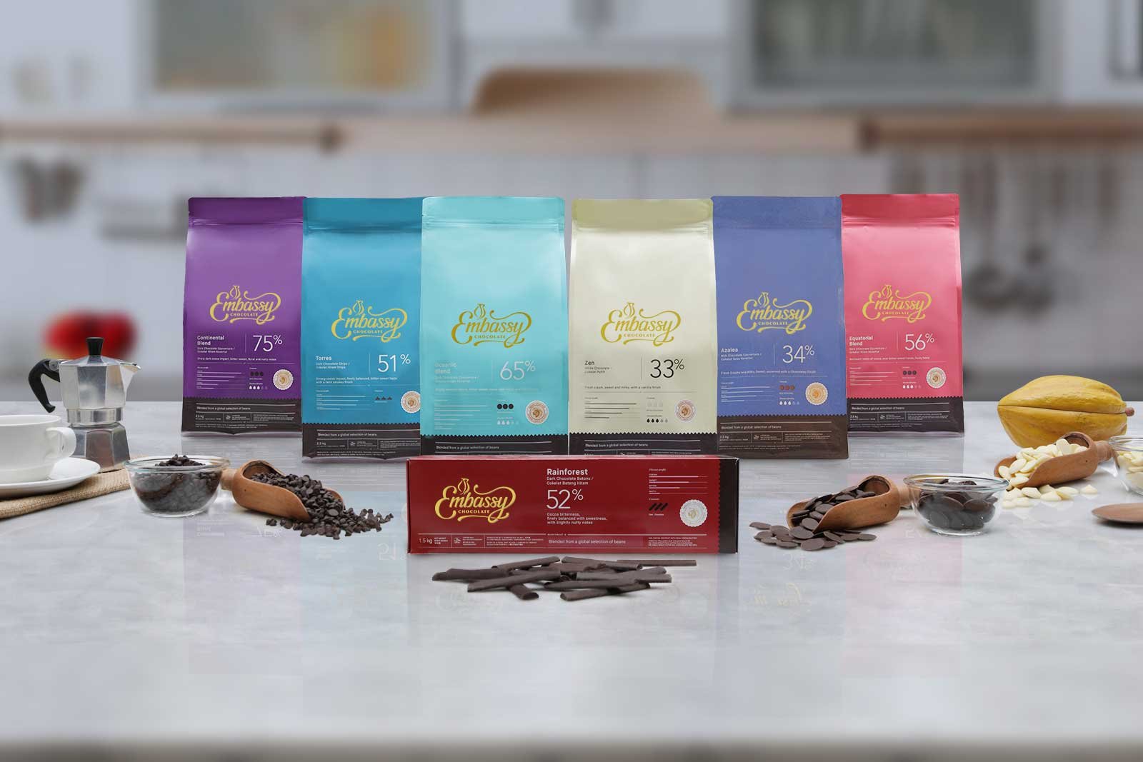 Jual Produk Cokelat Couverture Asli - Embassy Chocolate